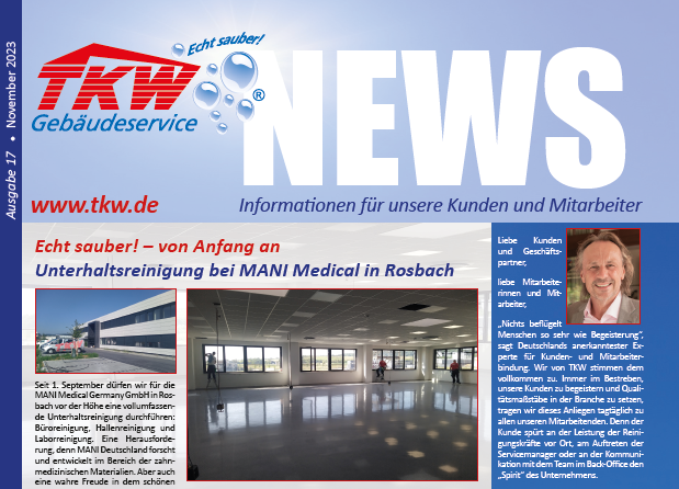 TKW News Nr. 17 - TKW Gebäudeservice GmbH